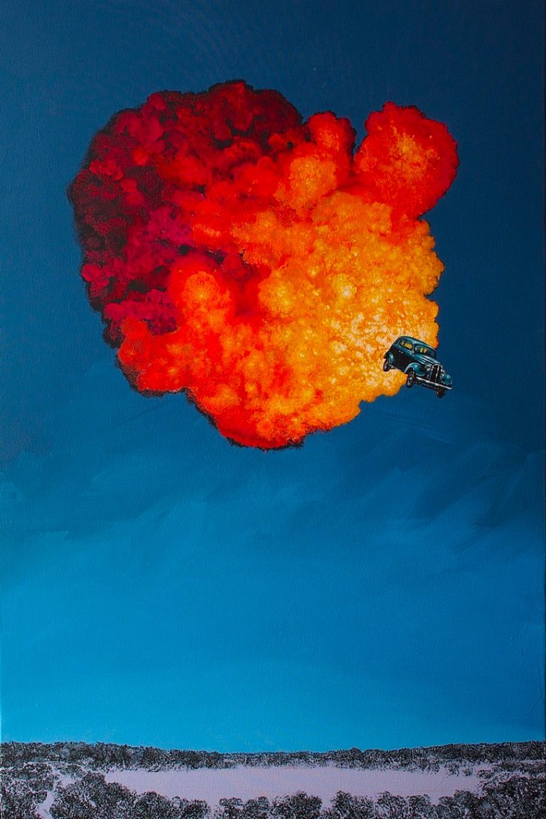 Explosive Paintings by Sean William Randall | Daily design inspiration ...