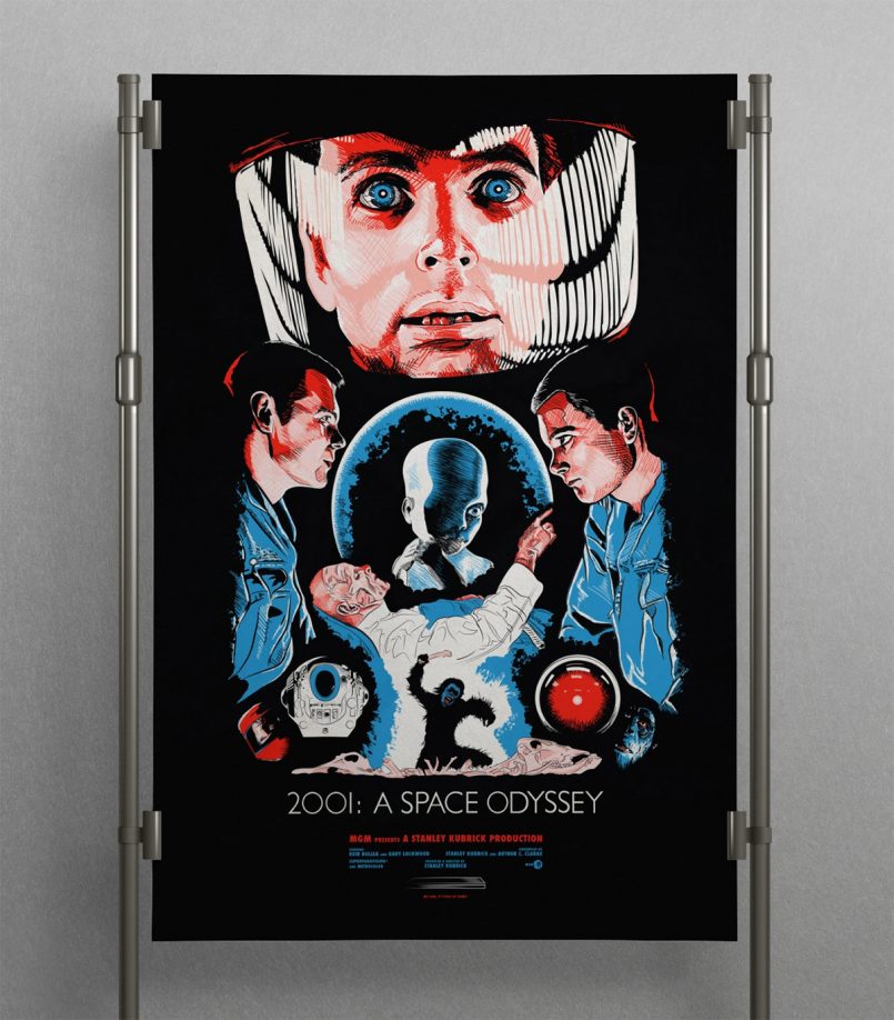 2001: A Poster Odyssey by Christopher Cox | Daily design inspiration ...