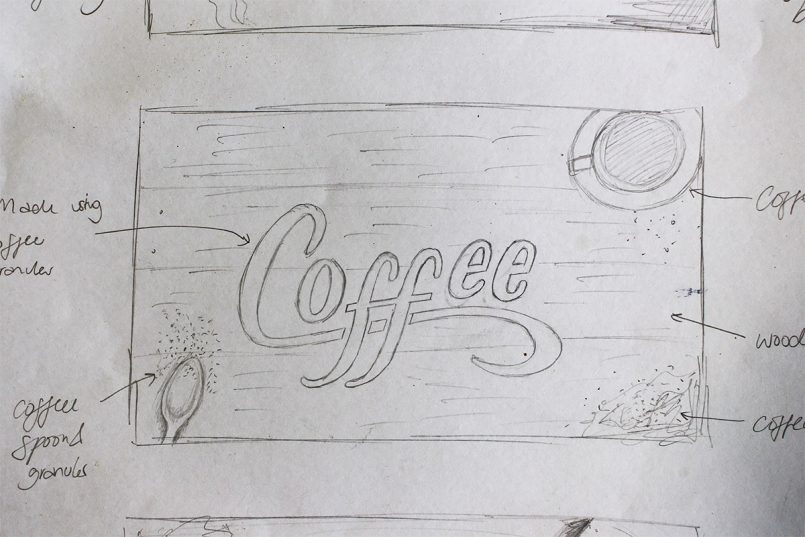 Creative Food Lettering by Side by Side | Daily design inspiration for ...