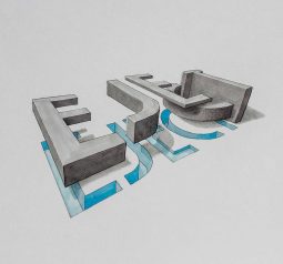 More 3D Typography by Lex Wilson | Daily design inspiration for ...