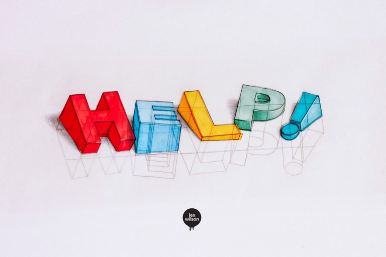 More 3D Typography by Lex Wilson | Daily design inspiration for ...