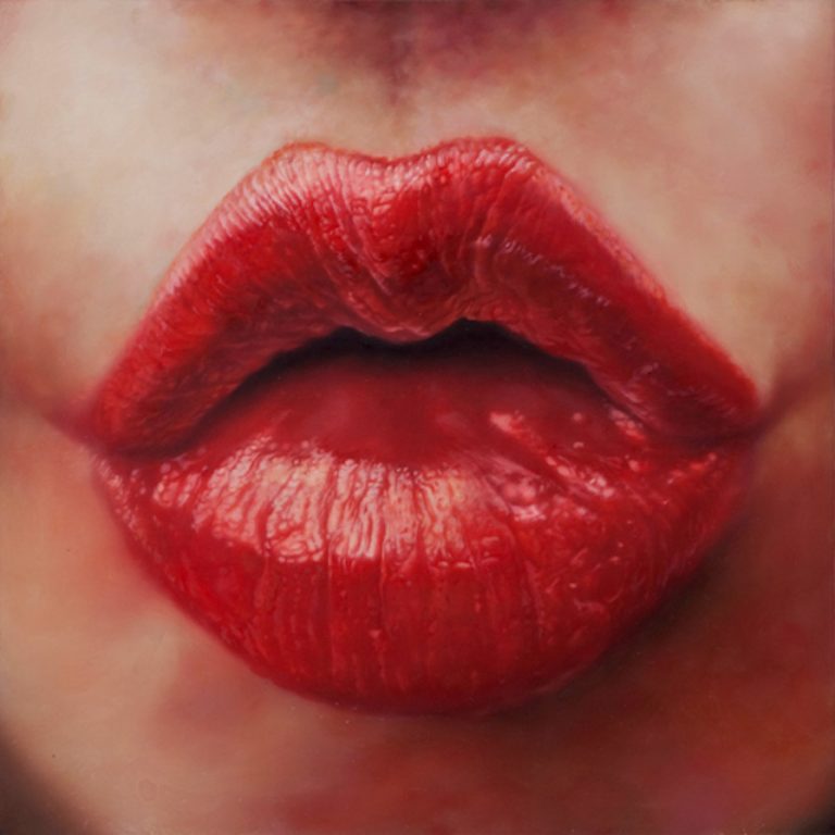 Red Lips: Realistic Paintings by Kim Sung Jin | Daily design ...