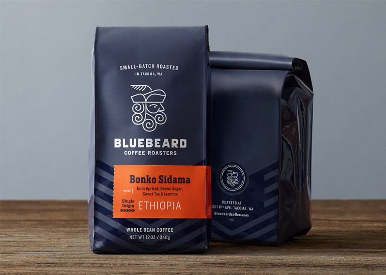 Blue Beard Coffee Roasters Packaging by Partly Sunny | Daily design ...
