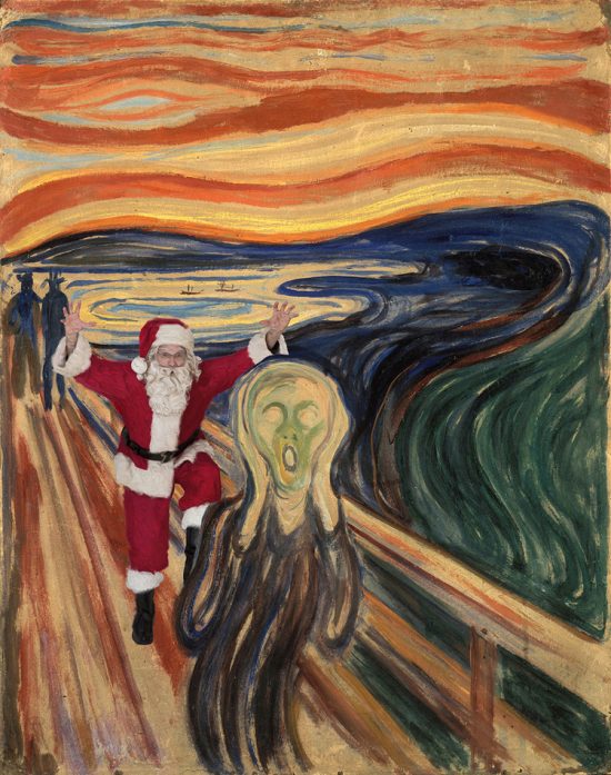 Santa Classics: Digital Artworks by Ed Wheeler | Daily design ...