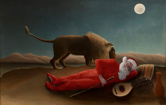 Santa Classics: Digital Artworks by Ed Wheeler | Daily design ...