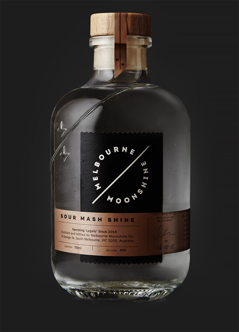 Melbourne Moonshine: Branding & Packaging by Sense | Daily design ...