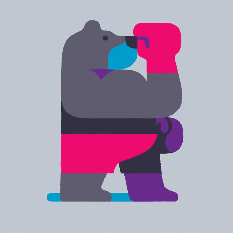 Illustrations by Adrian Johnson | Daily design inspiration for ...