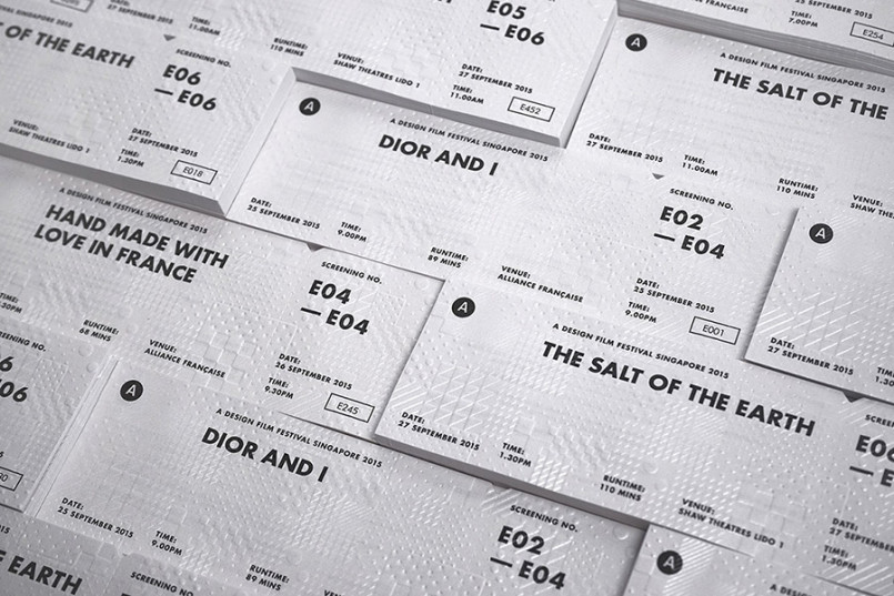 A Design Film Festival Branding by Anonymous | Daily design inspiration ...