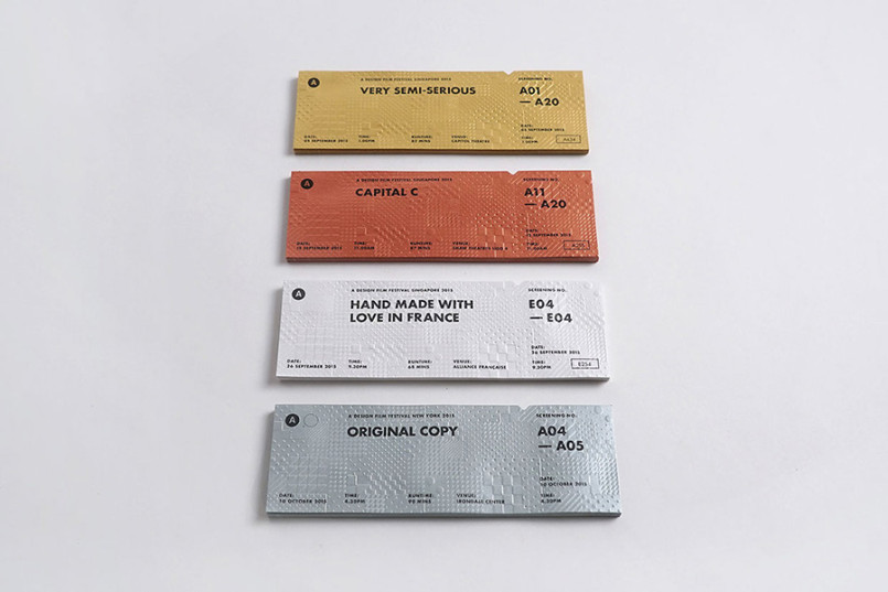 A Design Film Festival Branding by Anonymous | Daily design inspiration ...