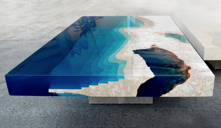 New Lagoon Tables by Alexandre Chapelin | Daily design inspiration for ...