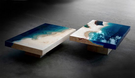 New Lagoon Tables by Alexandre Chapelin | Daily design inspiration for ...