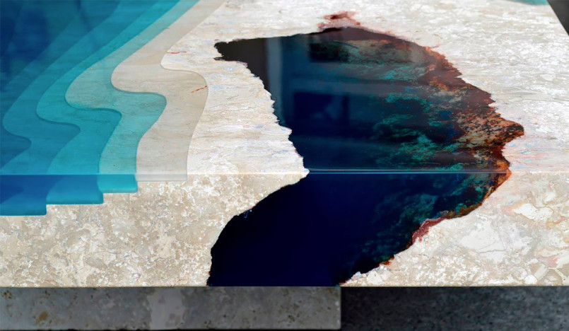 New Lagoon Tables by Alexandre Chapelin | Daily design inspiration for ...