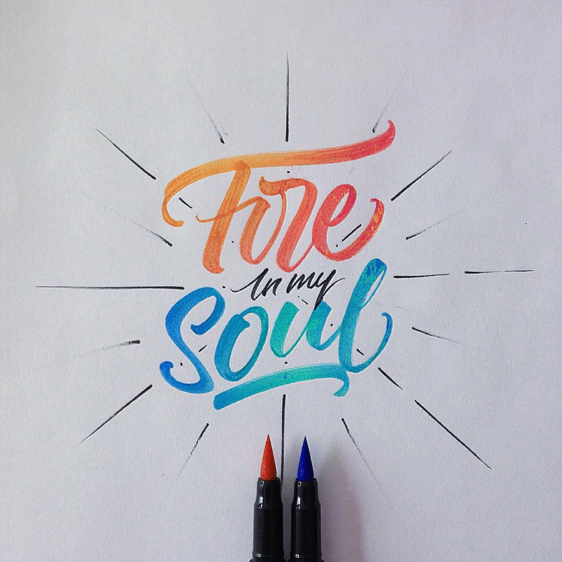 Hand-Lettering by David Milan | Daily design inspiration for creatives ...