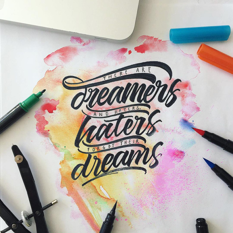 Hand-Lettering by David Milan | Daily design inspiration for creatives ...