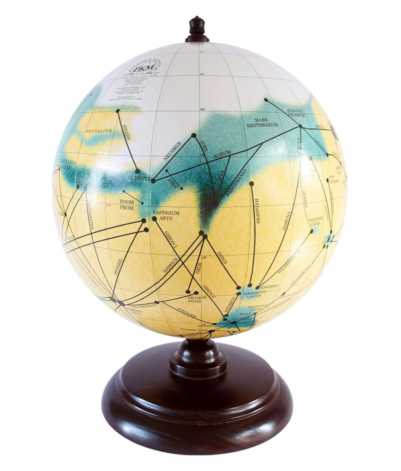 Handcrafted Mars Globe by Michael Plichta | Daily design inspiration ...