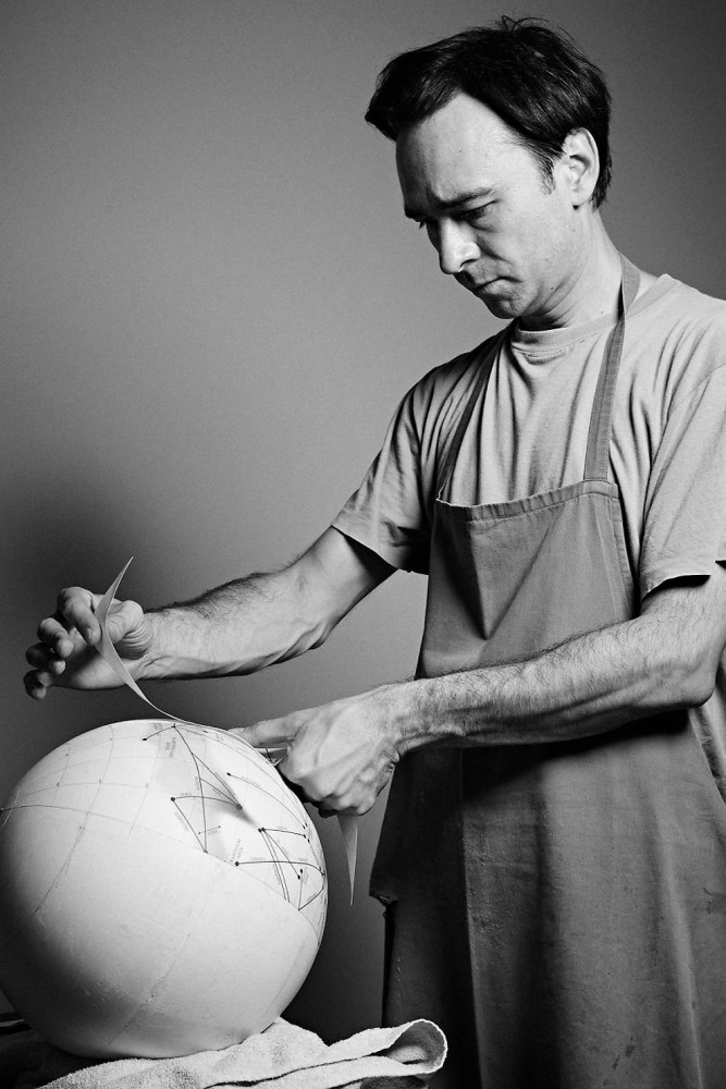 Handcrafted Mars Globe by Michael Plichta | Daily design inspiration ...