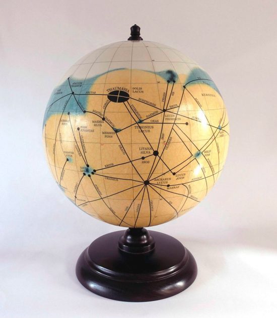 Handcrafted Mars Globe by Michael Plichta | Daily design inspiration ...