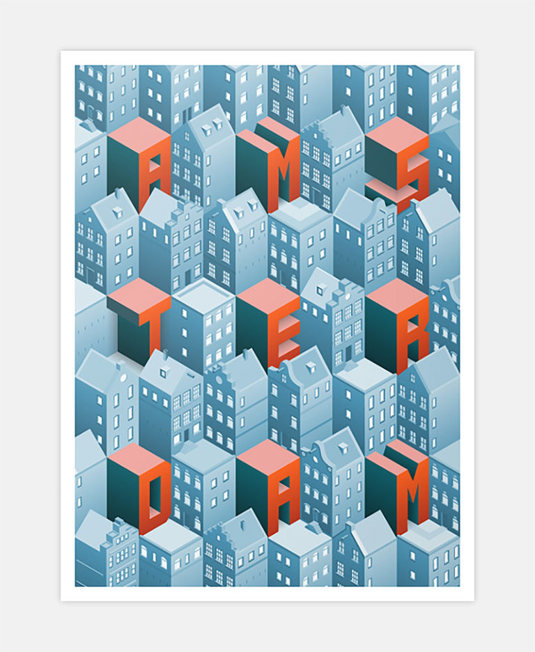 Typographic Illustrations by Coen Pohl | Daily design inspiration for ...