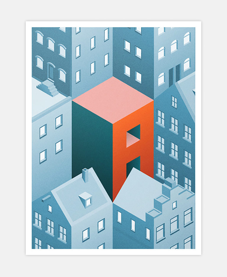 Typographic Illustrations by Coen Pohl | Daily design inspiration for ...