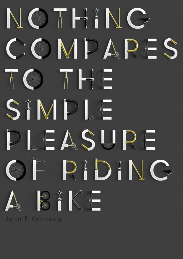 Type - Cycle: Creative Typography by Marcel Piekarski | Daily design ...