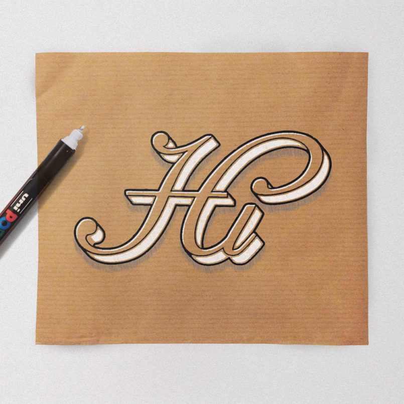 Hand-Lettering on Kraft Paper by James Lewis | Daily design inspiration ...