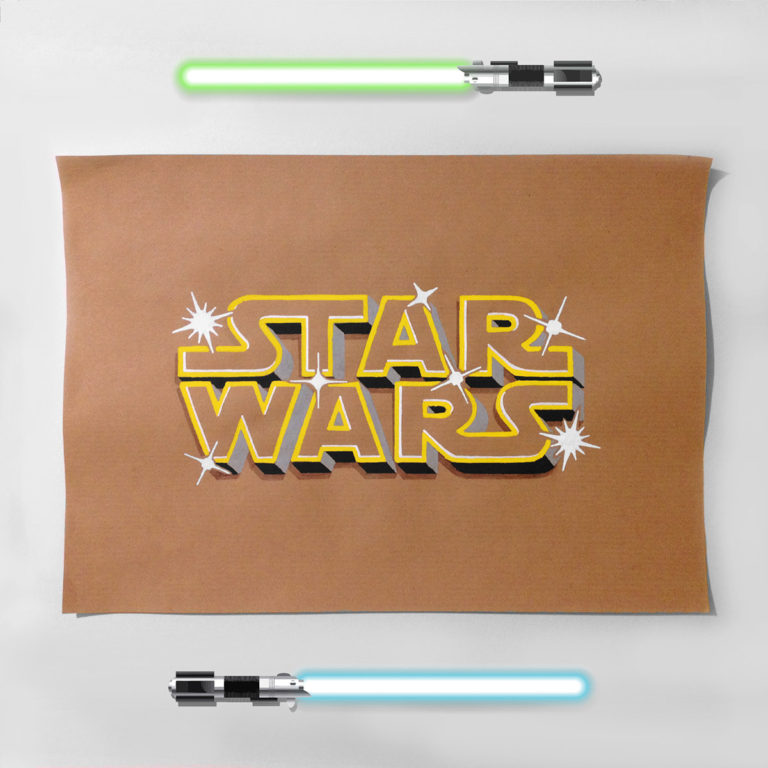 Hand-Lettering on Kraft Paper by James Lewis | Daily design inspiration ...