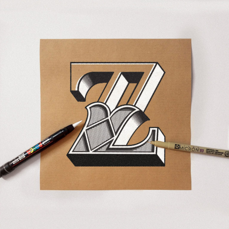 Hand-Lettering on Kraft Paper by James Lewis | Daily design inspiration ...