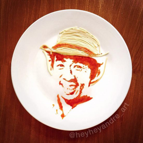 Pasta Portraits by André Manguba | Daily design inspiration for ...