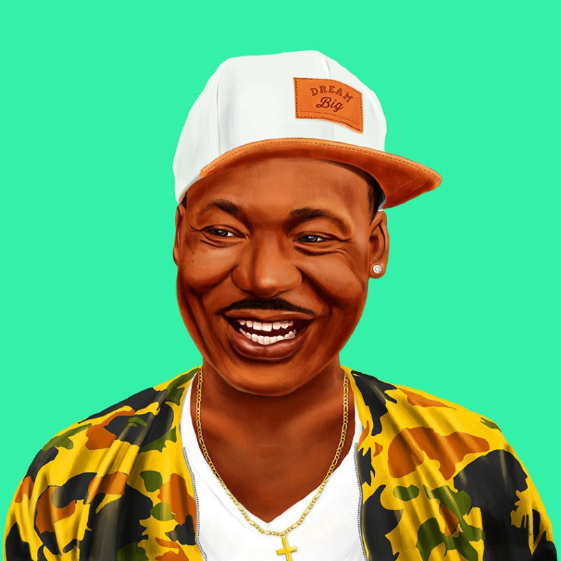 Hipstory: New Portraits of World Leaders by Amit Shimoni | Daily design ...