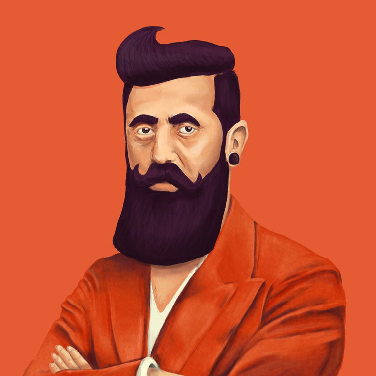 Hipstory: New Portraits of World Leaders by Amit Shimoni | Daily design ...