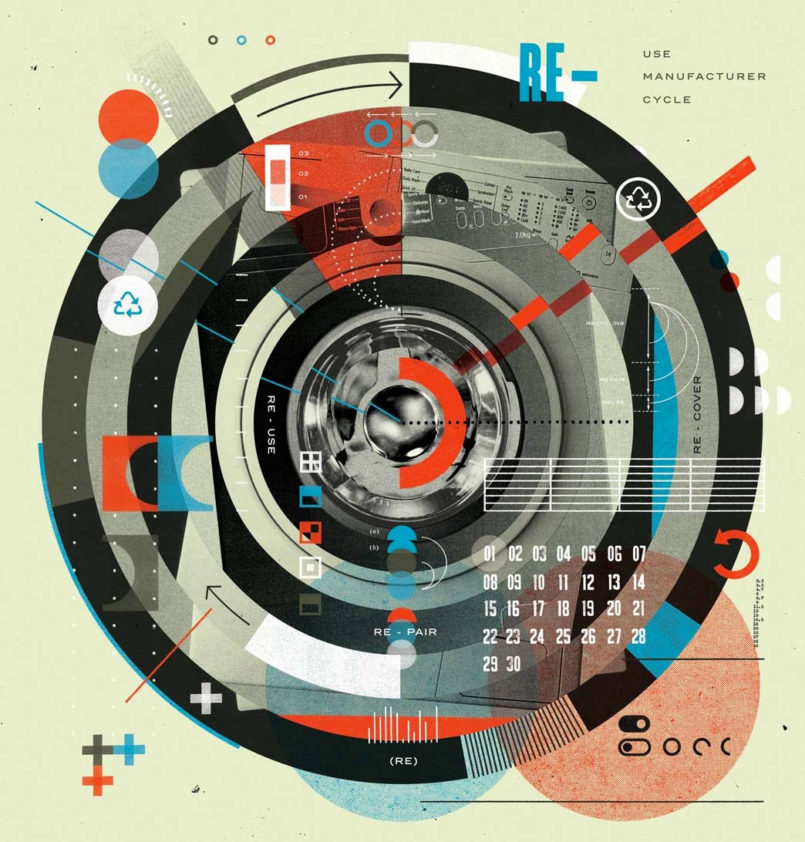 Editorial Artworks by Mike McQuade | Daily design inspiration for ...