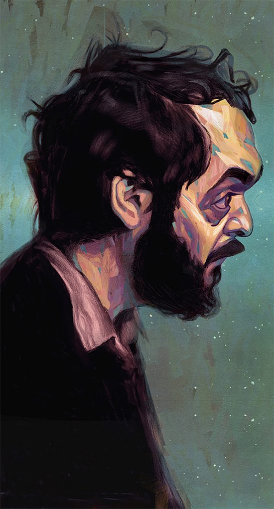 Celebrity Portraits by Kyle Scott | Daily design inspiration for ...