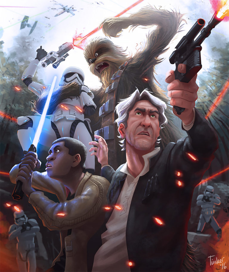 Pop Culture Illustrations by Paul Tinker | Daily design inspiration for ...