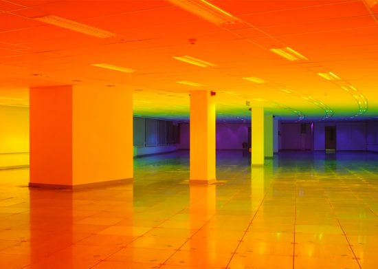 Our Color: Immersive Rainbow Light Installation by Liz West | Daily ...