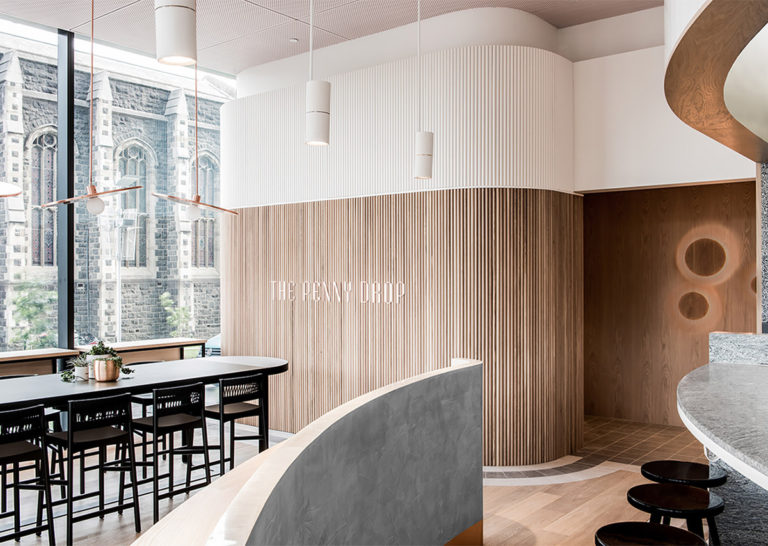 The Penny Drop Cafe Branding by Pop & Pac | Daily design inspiration ...