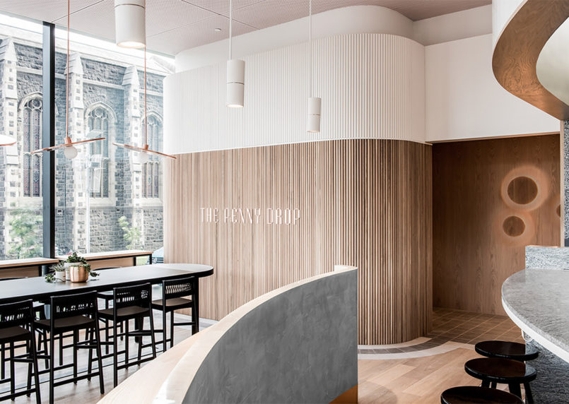 The Penny Drop Cafe Branding by Pop & Pac | Daily design inspiration ...