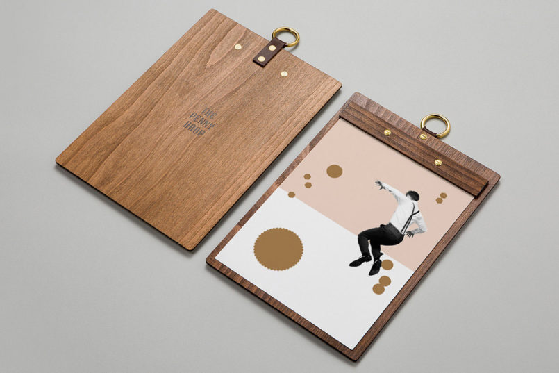 The Penny Drop Cafe Branding by Pop & Pac | Daily design inspiration ...
