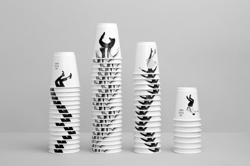 The Penny Drop Cafe Branding by Pop & Pac | Daily design inspiration ...