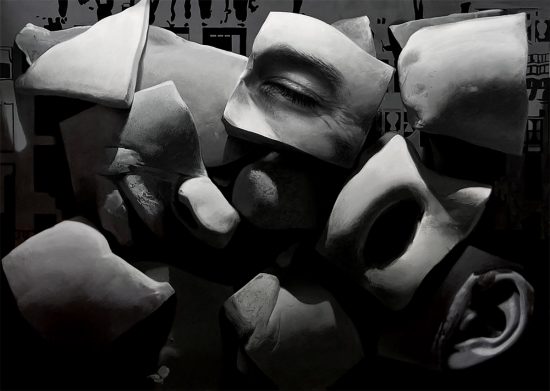 Surface: Fragmented Portraits by Ben Howe | Daily design inspiration ...