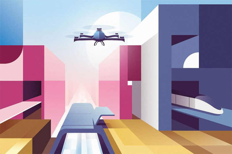 Gorgeous Editorial Illustrations by Ray Oranges | Daily design ...