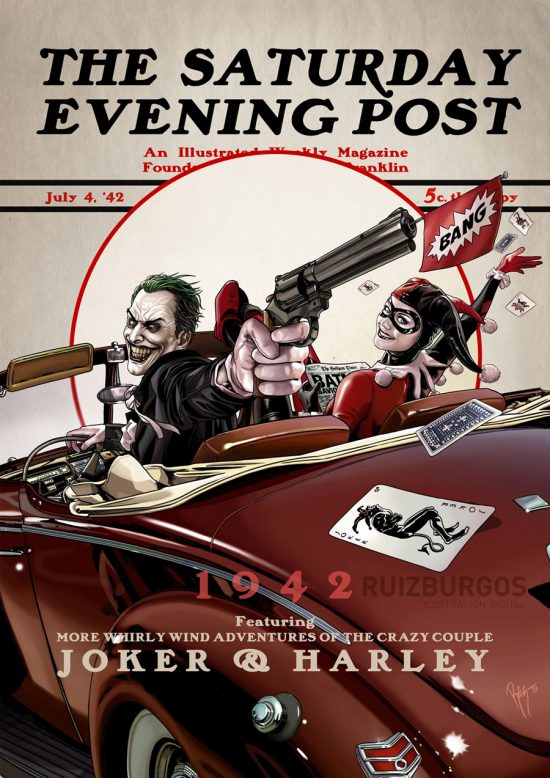 The Saturday Evening Post Series by Ruiz Burgos | Daily design ...