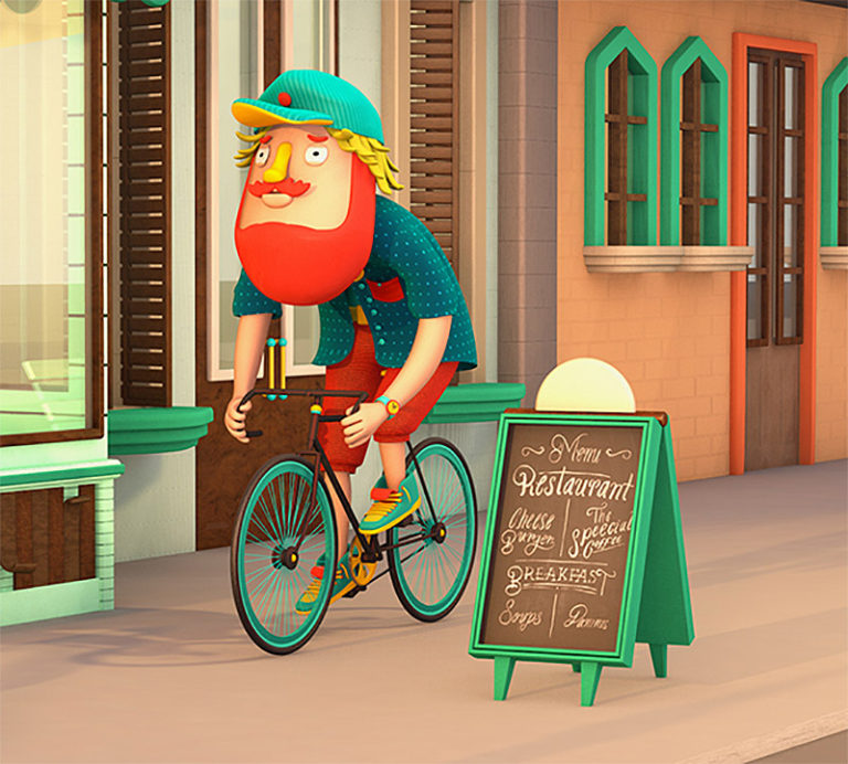 3D Illustrations by Rob Juárez | Daily design inspiration for creatives ...