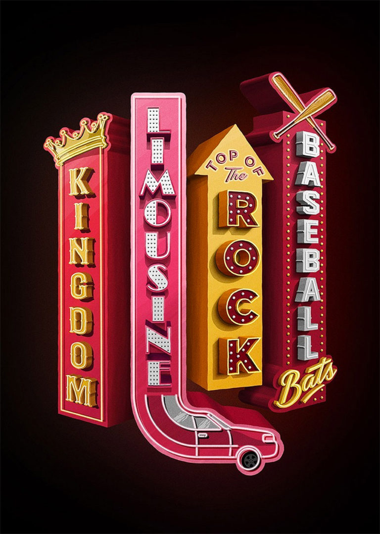 Creative Lettering & Typography by Alexis Taïeb | Daily design ...