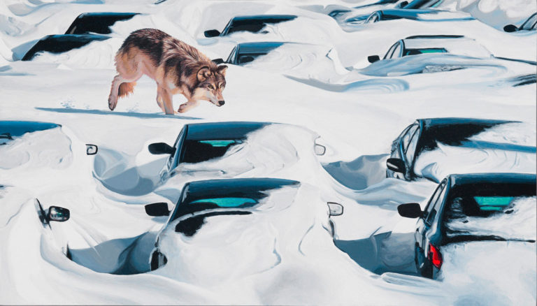 Thought-Provoking Paintings by Josh Keyes | Daily design inspiration ...