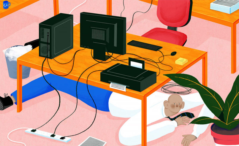 Illustrations by Michael Driver | Daily design inspiration for ...