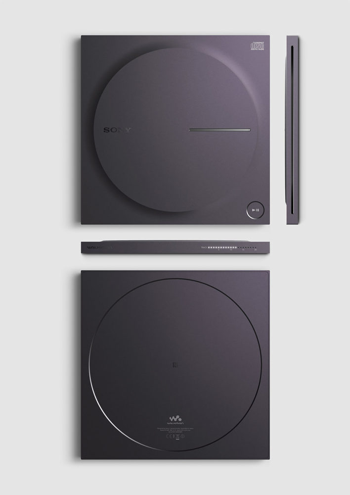 Sony Walkman & Discman Redesign by twelvemonthly | Daily design ...