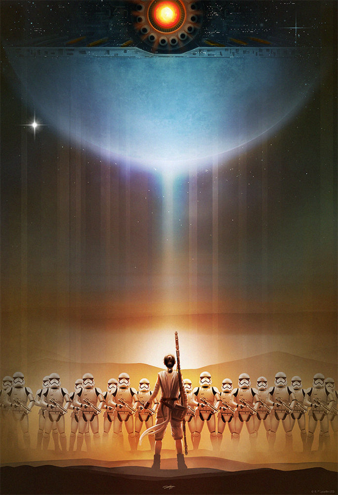 Star Wars Perspectives: Illustrations by Andy Fairhurst | Daily design ...