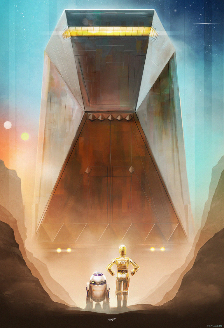 Star Wars Perspectives: Illustrations by Andy Fairhurst | Daily design ...