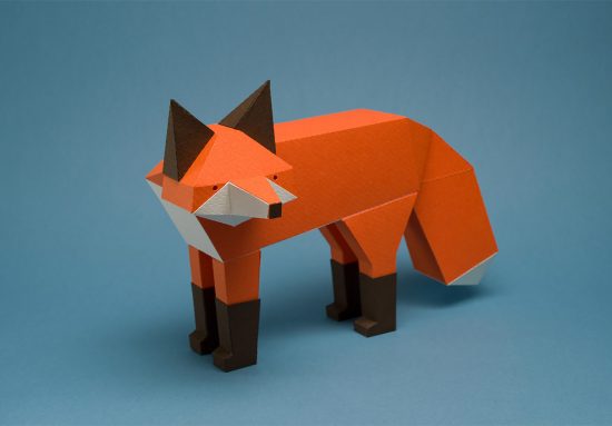 New geometric animals made out of paper by Guardabosques | Daily design ...