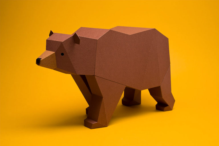 New geometric animals made out of paper by Guardabosques | Daily design ...